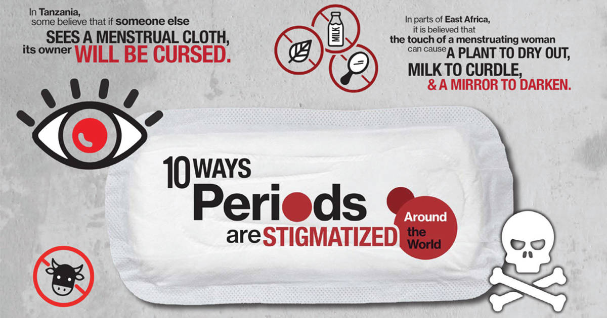 INFOGRAPHIC: 10 Ways Periods Are Stigmatized | Plan USA