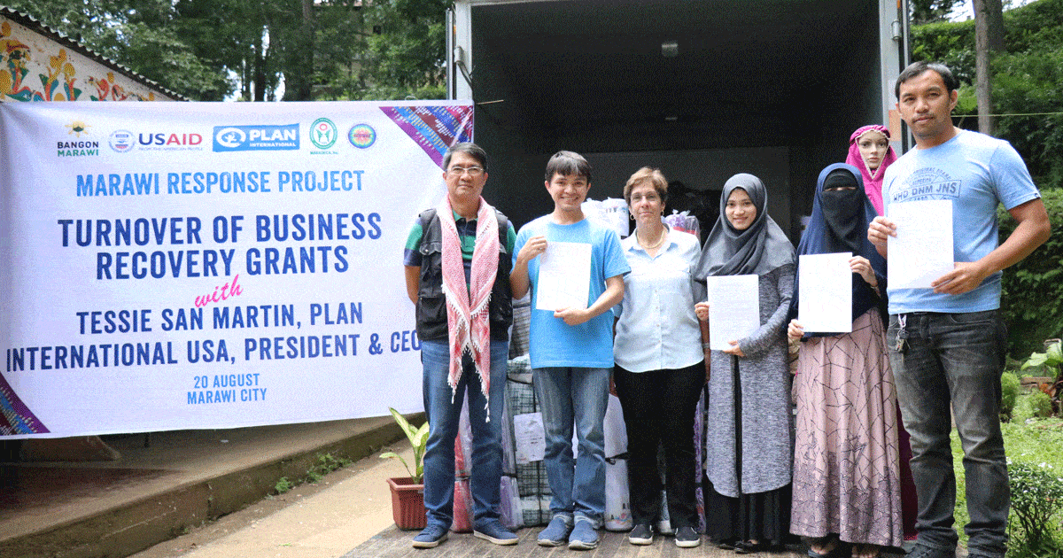 Rebuilding Lives In Marawi | Plan International USA